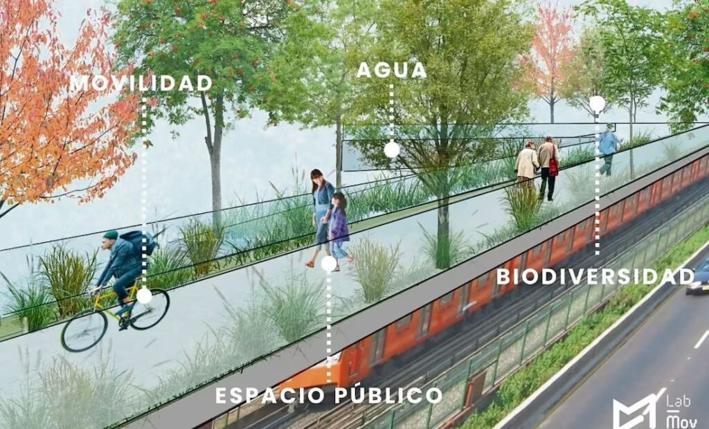 Calzada Flotante en Tlalpan: nueva ruta peatonal y ciclista - Cadena ...