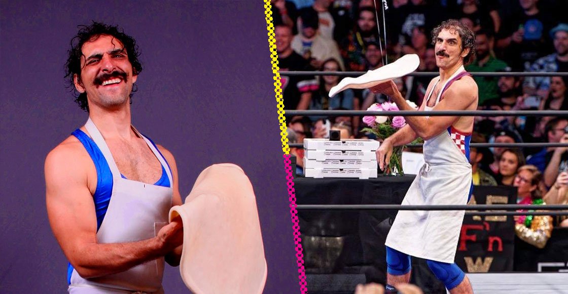 Luchador viral sorprende con ataques de pizza: Luigi Primo - Cadena ...